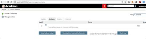 jenkins plugins scm analyzers and installation of plugins