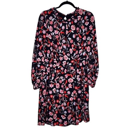 Banana Republic Dresses Bananarepublic Midi Dress 4 Black Floral