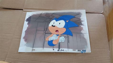 Trying To Track Down A Sonic Cel Was Used Rsonicthehedgehog