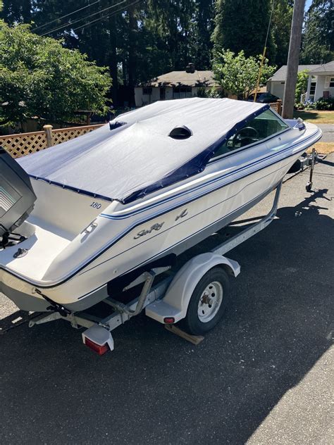 Sea Ray Bowrider Ski Boat Excellent Condition With Accessories 1989