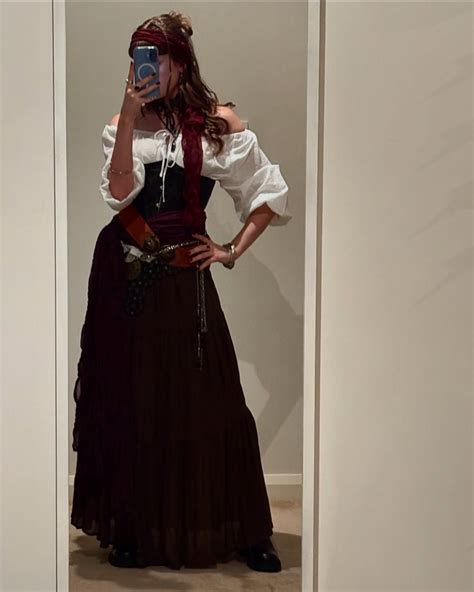 Once We Were Pirates Pirate Skirt Outfit Pirate Aesthetic Outfit