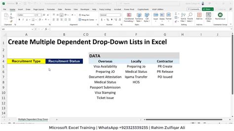 rahim zulfiqar ali on linkedin excel