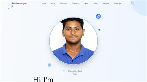 Data Analyst Portfolio Website Figma