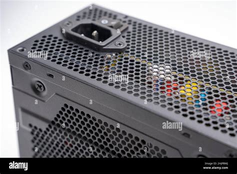 Powerful New Black Computer Power Supply On A White Background Computer Accessories Pc Toggle