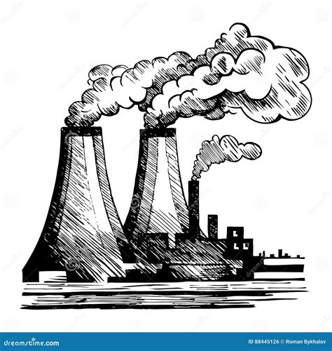 Air Ecology And The Problem Of Air Pollution Stock Vector
