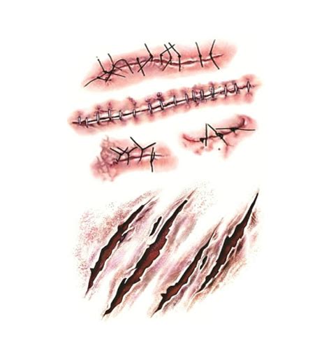 상처타투 타투스티커 할로윈분장 상처분장 좀비타투 티몬