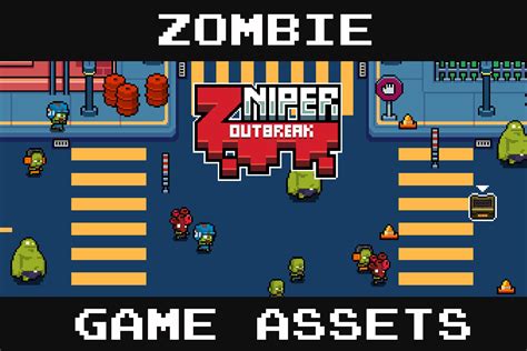 Zombie Game Assets 2d Unity Asset Store