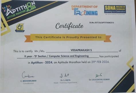 Vedaprakash S On Linkedin Aptithon Teamwork Learning Skillsdevelopment Grateful