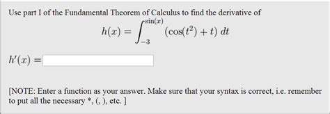 Solved If F X T2dt Then F X If F X T2 Dt Then