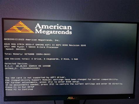Vga Card Is Not Supported By Uefi Driver Republic Of Gamers Forum 965952