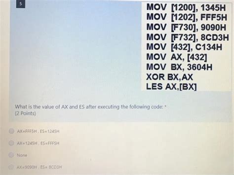 Solved 14 According To The Values Shown In The Debug