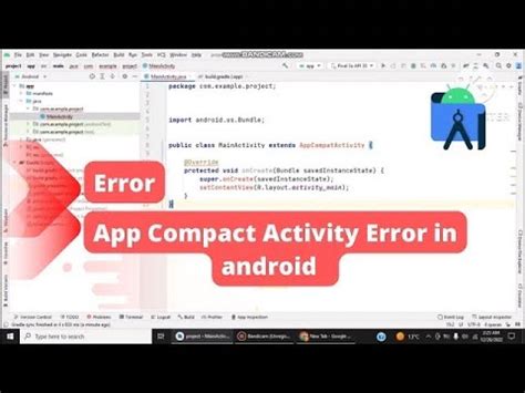 Cannot Resolve Symbol AppCompatActivity In Android Studio YouTube