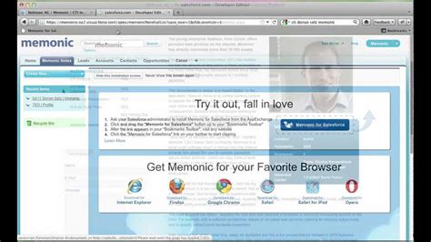 Put The Web Into Salesforce Youtube