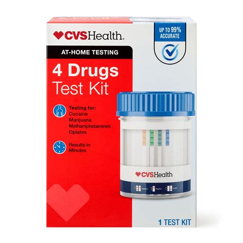 Cvs Health Home Drug Test Kit 4 Drugs