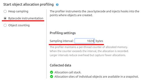 Yourkit Java Profiler Help Allocation Profiling With Bytecode