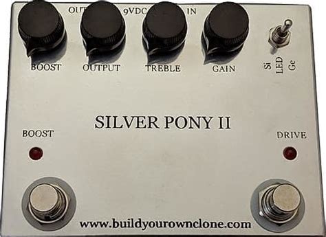 B Y O C Silver Pony II Kit Build Your Own Clone Reverb
