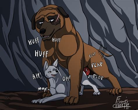 Rule 34 Breath Canid Canine Canis Doggy Style Domestic Dog Duo Fan Character Female Fenris64