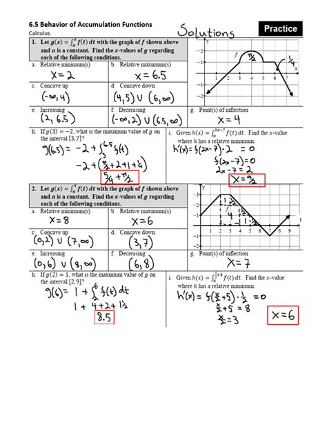 Hw28 Behaviorofaccumulationfunctionkey Pdf Function Mathematics Mathematical Concepts