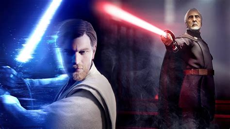 Obi Wan Vs Count Dooku Star Wars Battlefront 2 Youtube