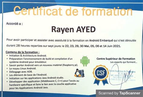 Rayen Ayed On Linkedin Training Android Aosp Adb Jni Ndk Java