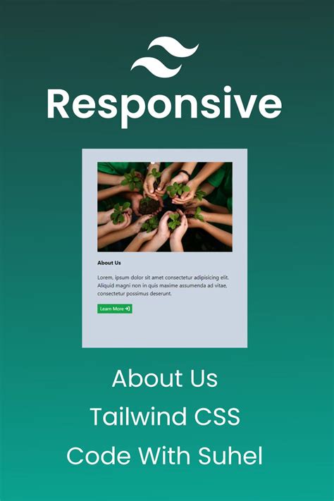 Tailwind CSS How To Create Responsive About Us Page Section With Tailwind CSS Tailwind Css