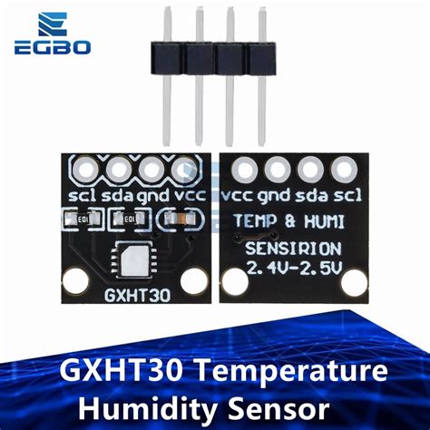 Gxht30 Temperature Humidity Sensor Module Microcontroller Iic I2c Breakout Weather Compliant