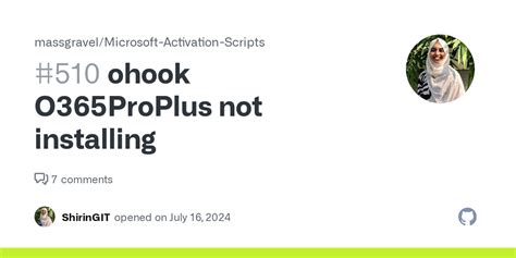 Ohook O365proplus Not Installing · Issue 510 · Massgravelmicrosoft