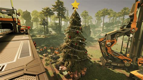 I Wasnt Able To Set Up My Real Tree This Year Thanks Satisfactory For