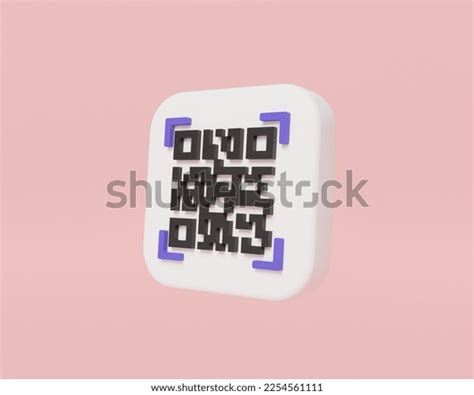 Qr Code Scanning Scanning Payment Verification Stock Illustration