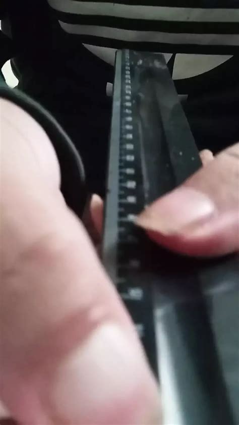 Measuring Penis Length Ruler 20cm Brazilian Gay Amateur Porn XHamster
