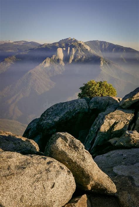 Moro Rock Is A Granite Dome Rock Formation In Sequoia National Park