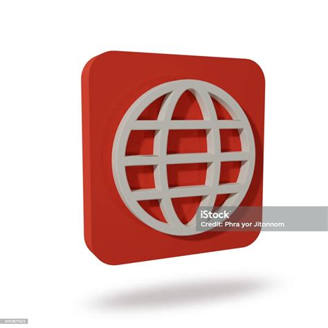 웹 기호 아이콘으로 이동합니다 웹 아이콘입니다 월드 와이드 웹 라인 아이콘입니다 흰색 배경에 분리된 트렌디한 3d 스타일의 웹