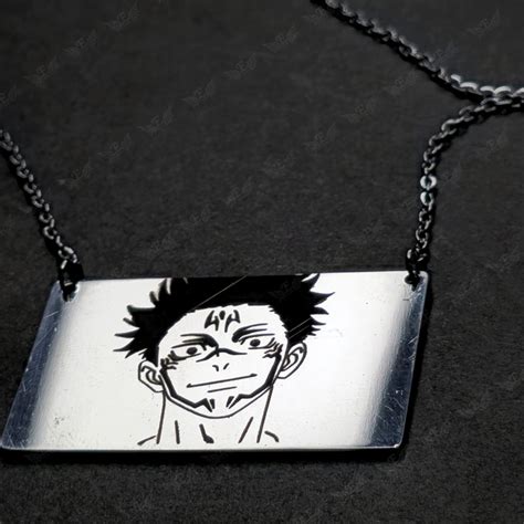 گردنبند سوکونا انیمه جوجوتسو کایسن جنس استیل ارن شاپ