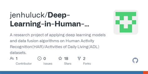 GitHub Jenhuluck Deep Learning In Human Activity Recognition A Research Project Of Applying
