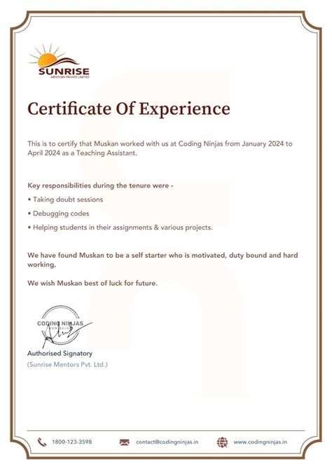 Muskan ⠀ On Linkedin Codingninjas Teachingassistant