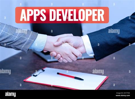 Writing Displaying Text Apps Developer Business Showcase Graphic Artist Software Programmer And