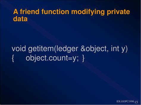 Ppt Object Oriented Programming Using C Powerpoint Presentation