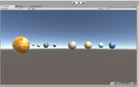 用unity3d实现太阳系仿真 走看看