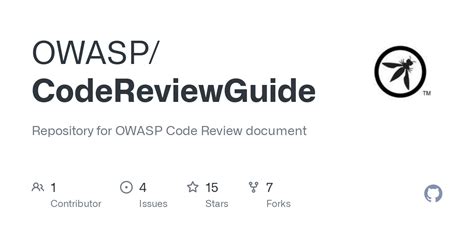 GitHub OWASP CodeReviewGuide Repository For OWASP Code Review Document