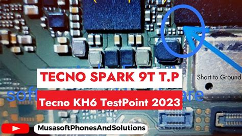 TestPoint For Tecno Spark T T P KH To Hardreset Remove FRP YouTube