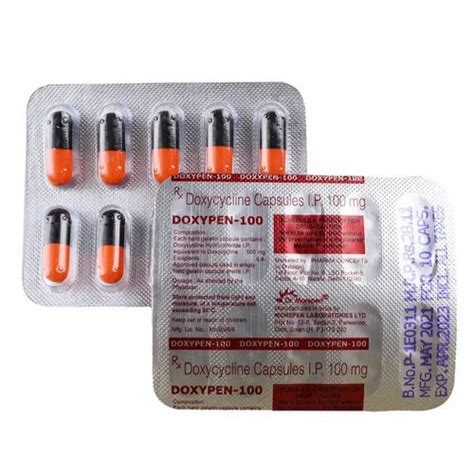 Mg Doxycycline Capsules I P At Rs Stripe In Nagpur ID