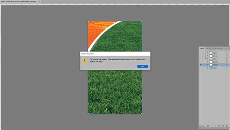 can t move the objects the requested transformati adobe community