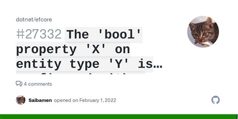 `the Bool Property X On Entity Type Y Is Configured With A Database Generated Default` For