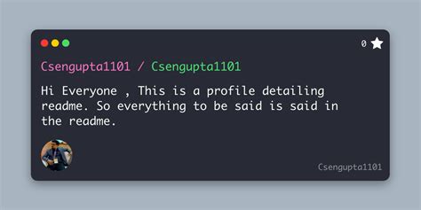 GitHub Csengupta Csengupta Hi Everyone This Is A Profile Detailing Readme So