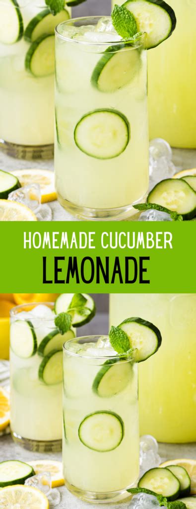 Cucumber Lemonade Easy Peasy Meals
