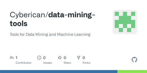 GitHub Cyberican Data Mining Tools Tools For Data Mining And Machine Learning