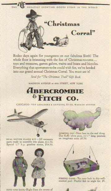 Abercrombie And Fitch Co 1939 Ad American Heritage Marketing And