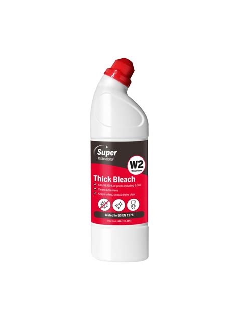 Super Thick Bleach 6 X 1 Litre