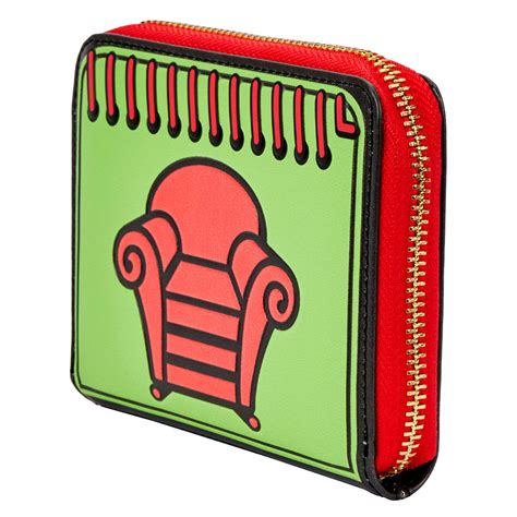 LOUNGEFLY Nickelodeon Blue S Clues Handy Dandy Notebook Zip Around