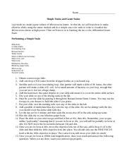 BIO205 Simple Stain Vs Gram Stain Lab 2013 Revised Doc Name Simple Stains And Gram Stains Last